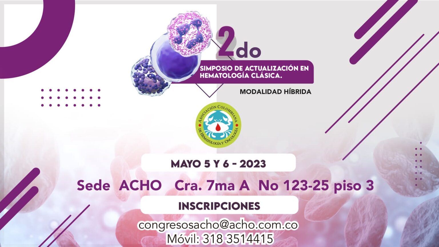 Eventos – Asociación Colombiana de Hematología y Oncología